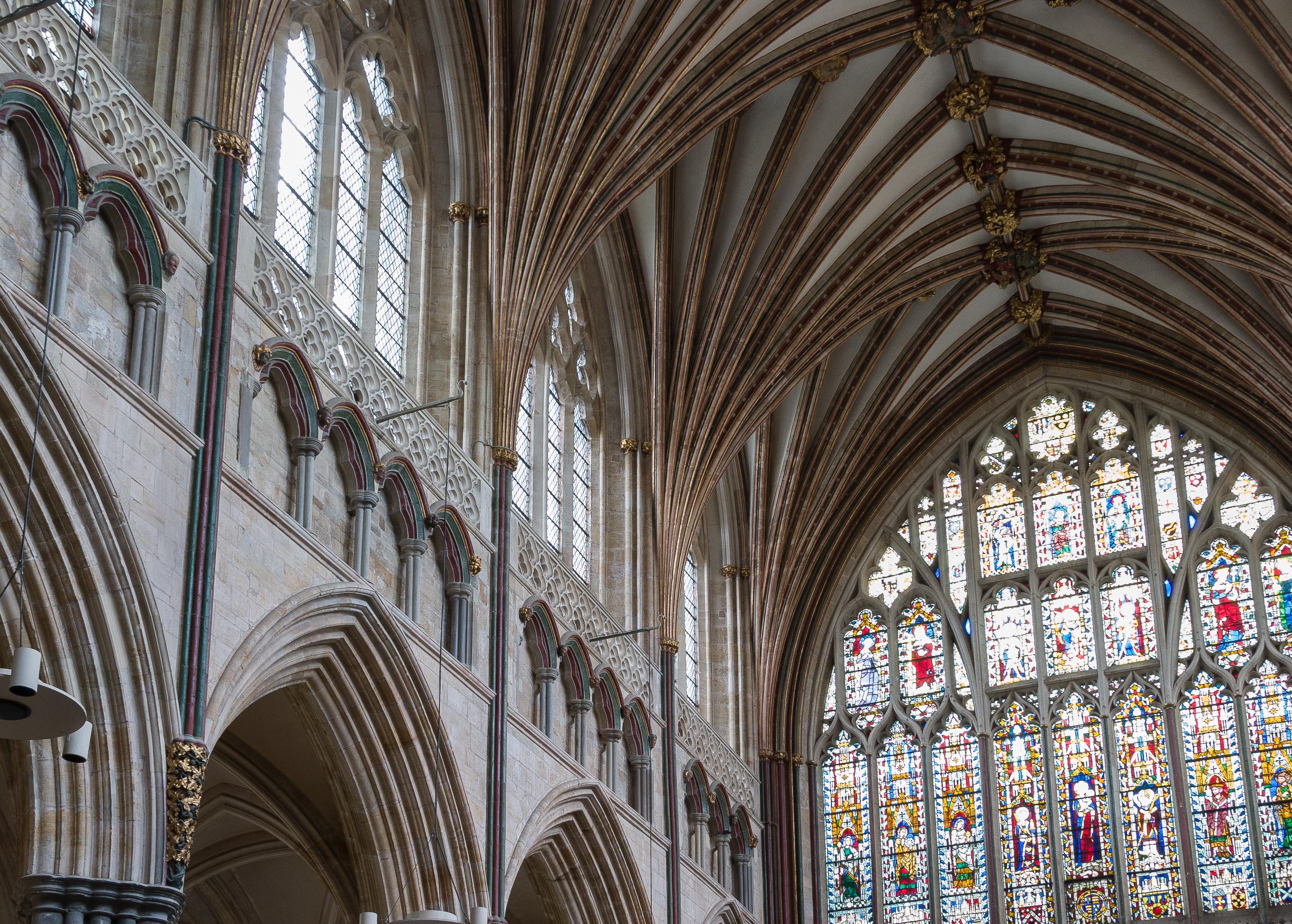 Exeter Cathedral Vaulted Ceiling | Shelly Lighting