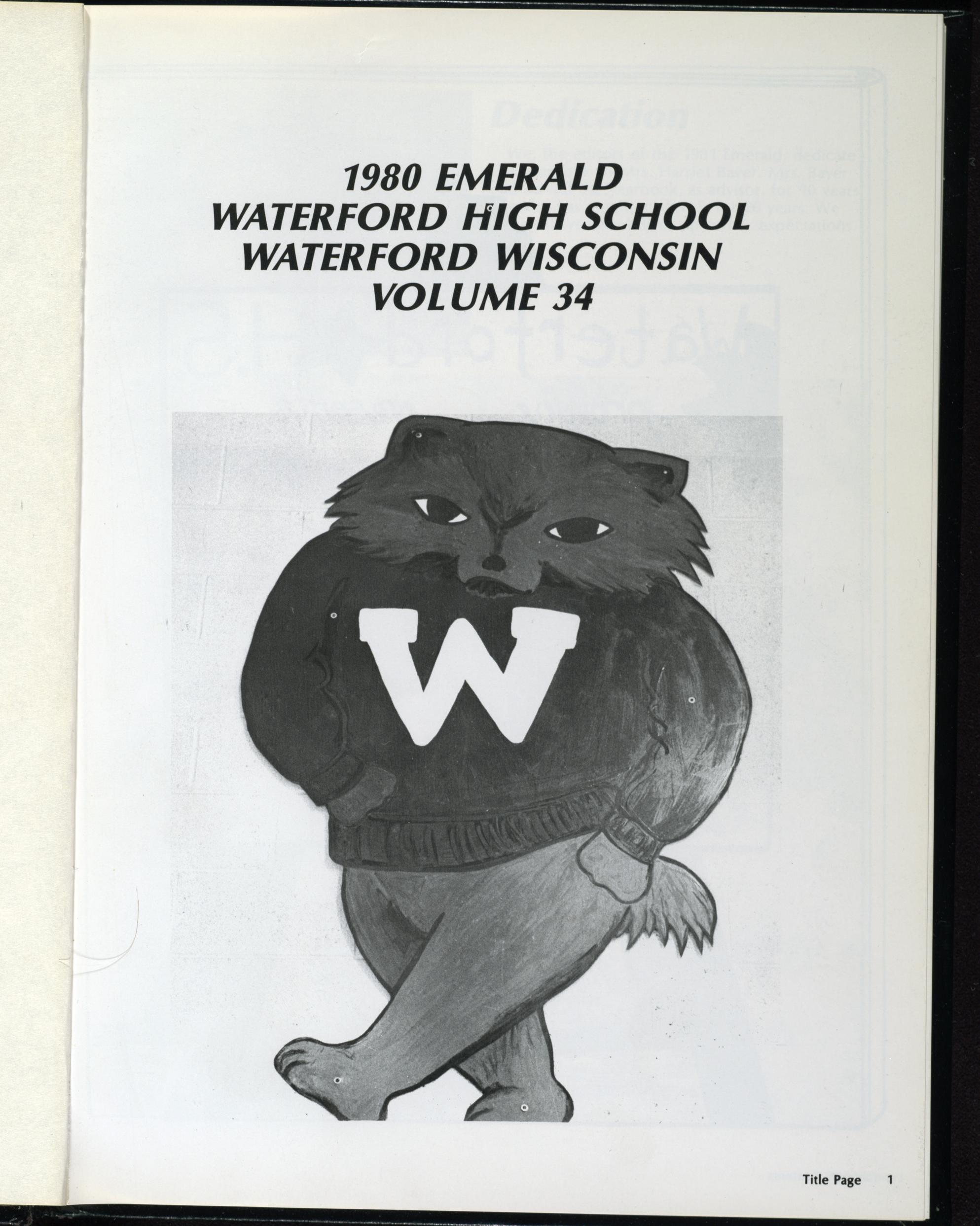 The Emerald: the Waterford Union High School annual 1981 - Full view ...