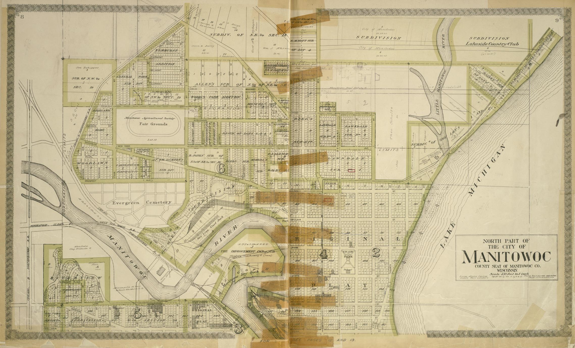 Standard atlas of Manitowoc County, Wisconsin - Full view - UWDC - UW ...