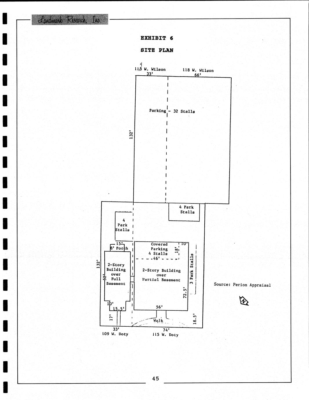 An appraisal of the property located at 109-115 West Doty Street and ...