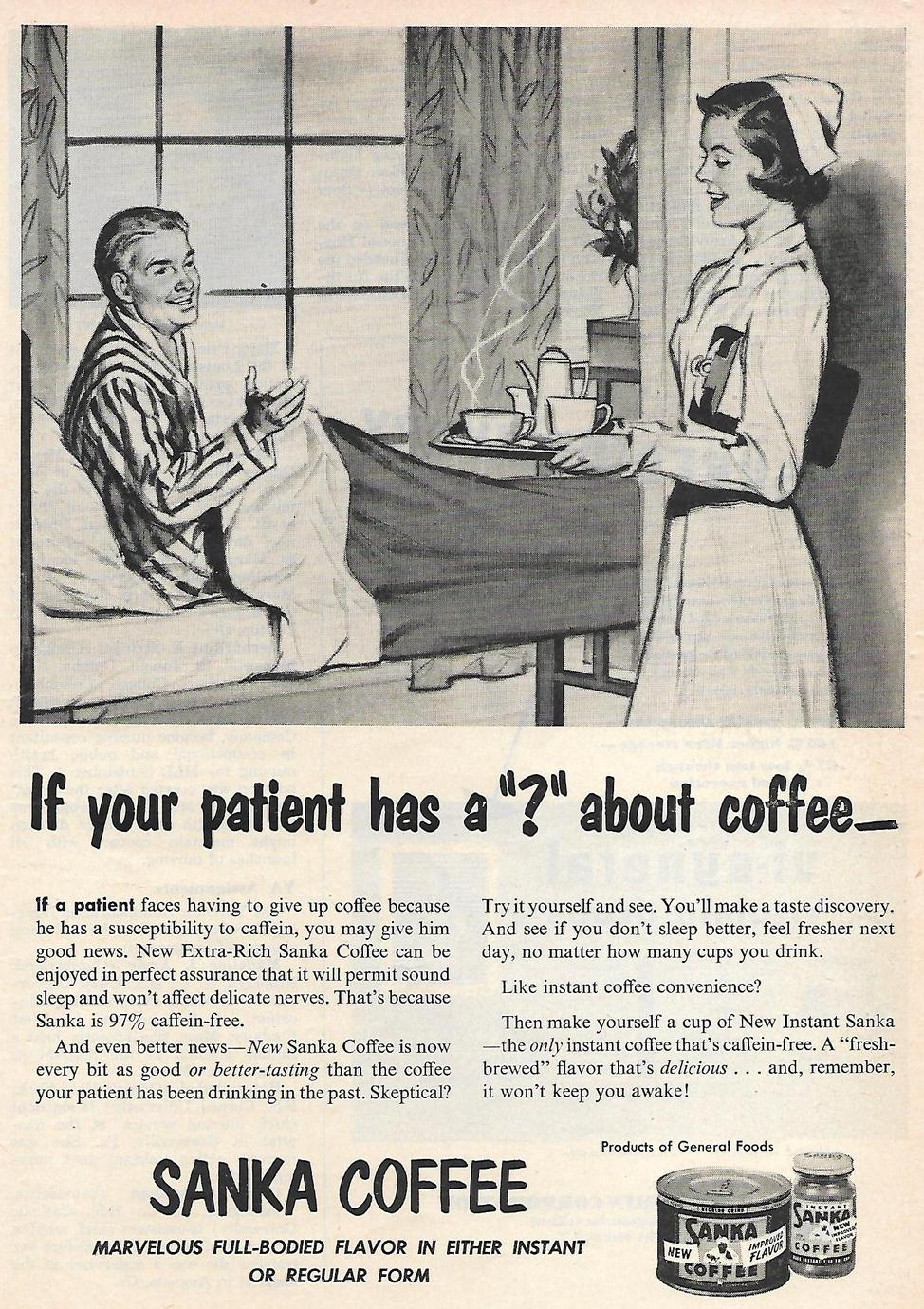 ‎Sanka Coffee advertisement - UWDC - UW-Madison Libraries