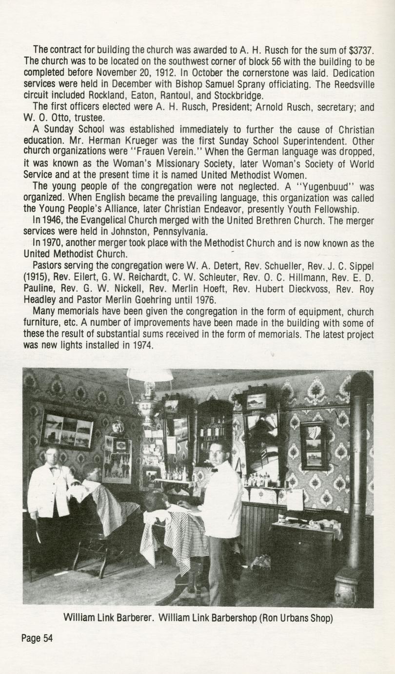 History of Reedsville to 1976 - Full view - UWDC - UW-Madison Libraries