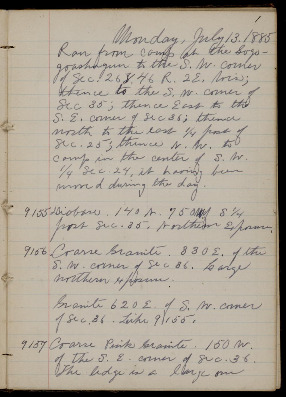 Penokee-Gogebic Region, Michigan : [specimens] 9155-9330 - Full view ...