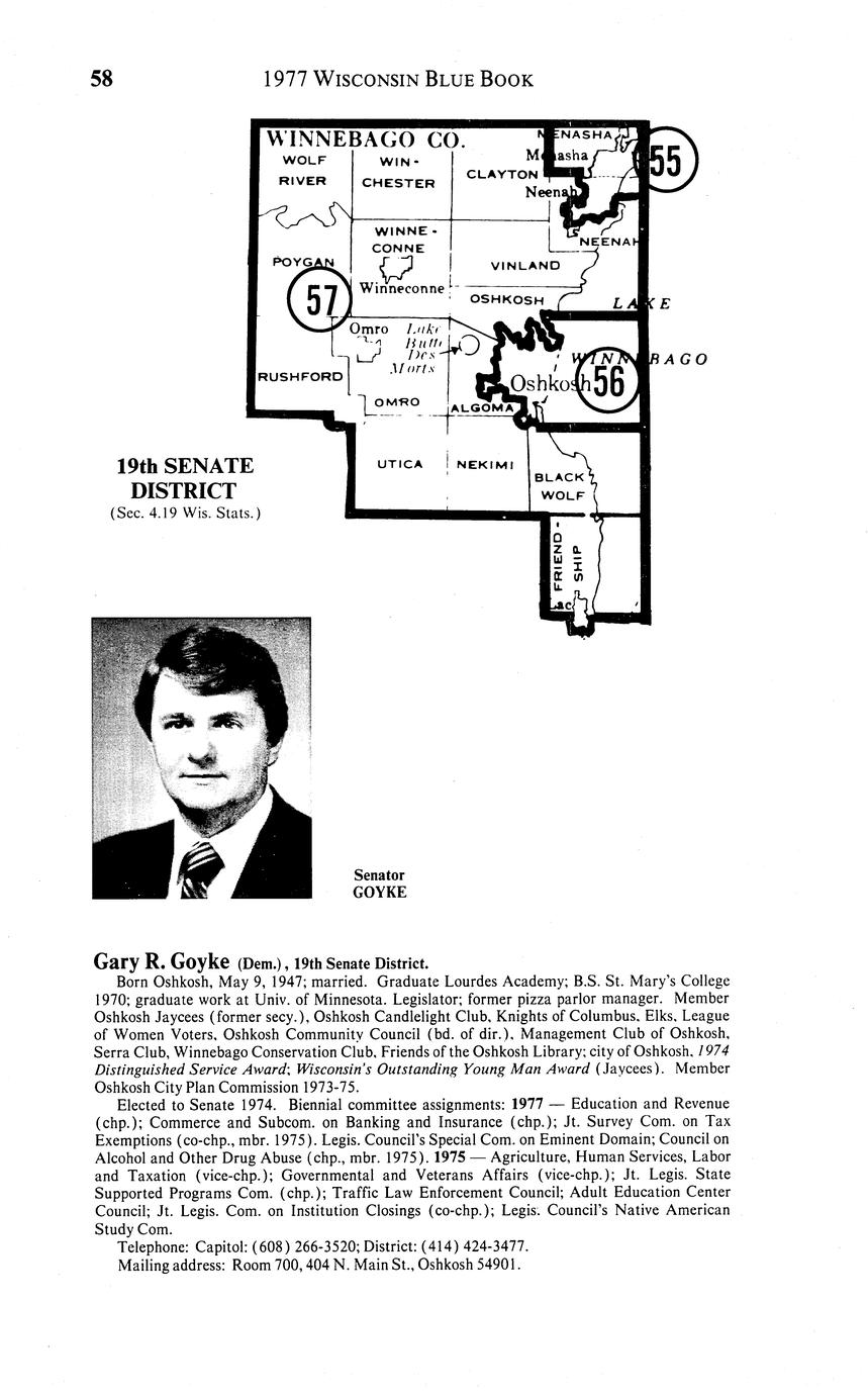 The state of Wisconsin Blue Book 1977 - Full view - UWDC - UW-Madison ...