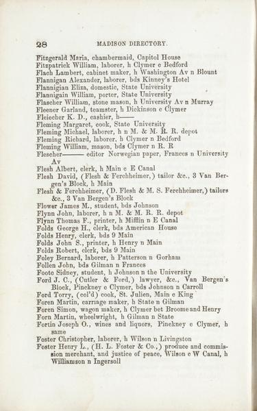 The Madison city directory, and business mirror, containing the names ...