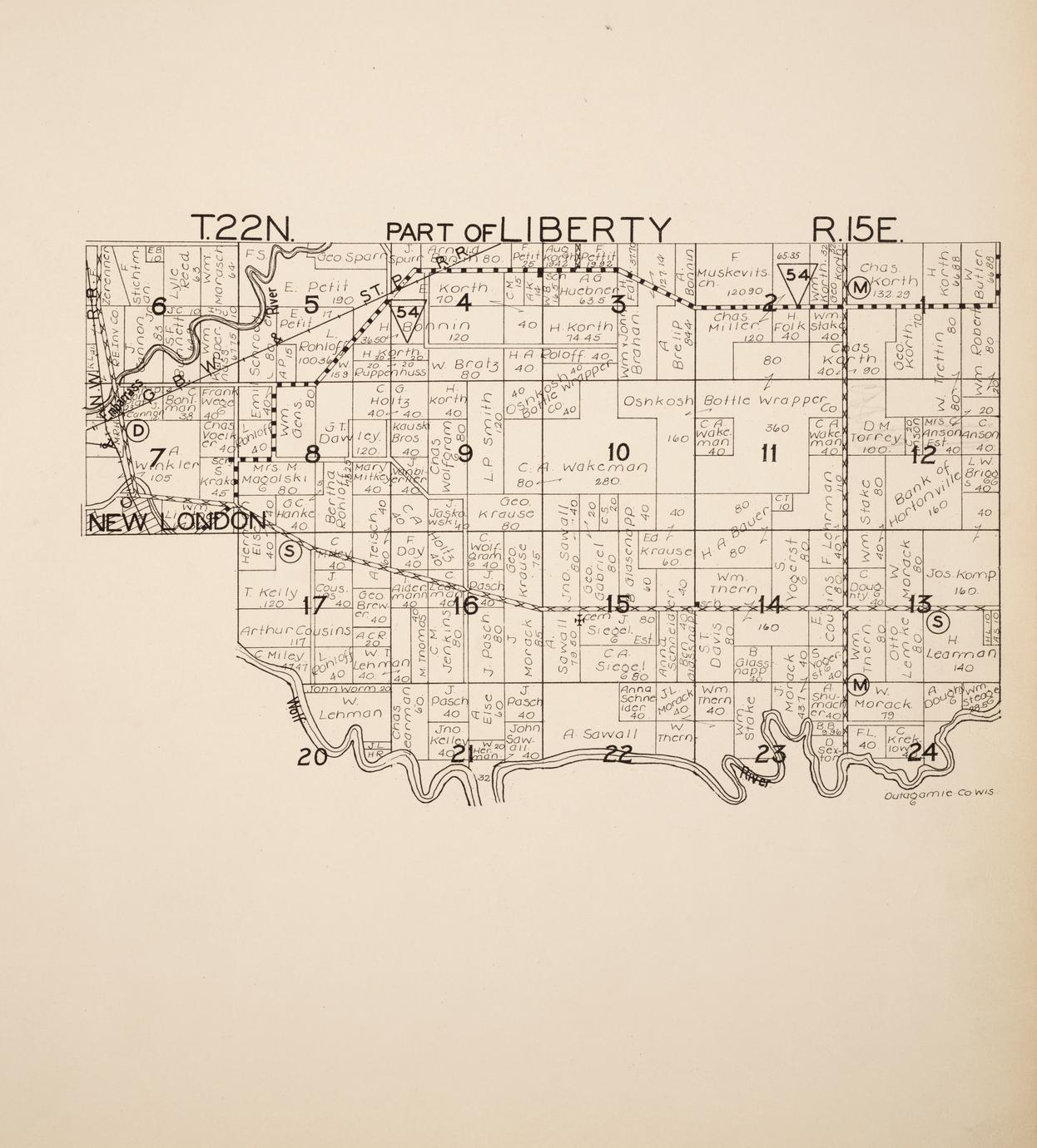 Plat book of Outagamie County, Wisconsin - Full view - UWDC - UW ...