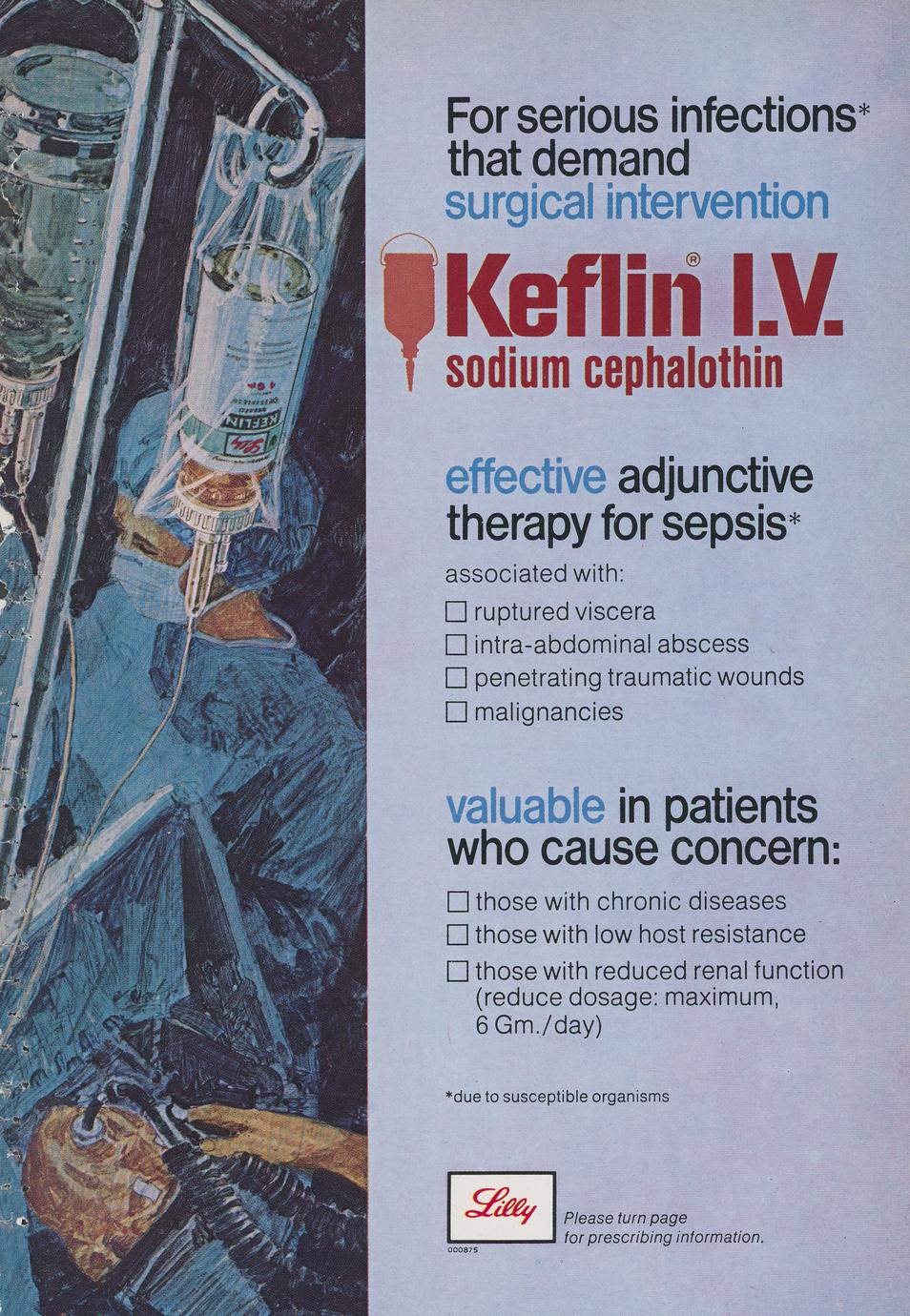 ‎Keflin I.V. advertisement - UWDC - UW-Madison Libraries