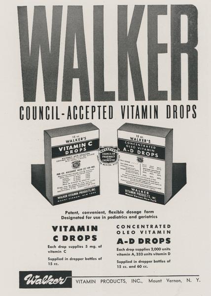 ‎Vitamin Drops advertisement - UWDC - UW-Madison Libraries