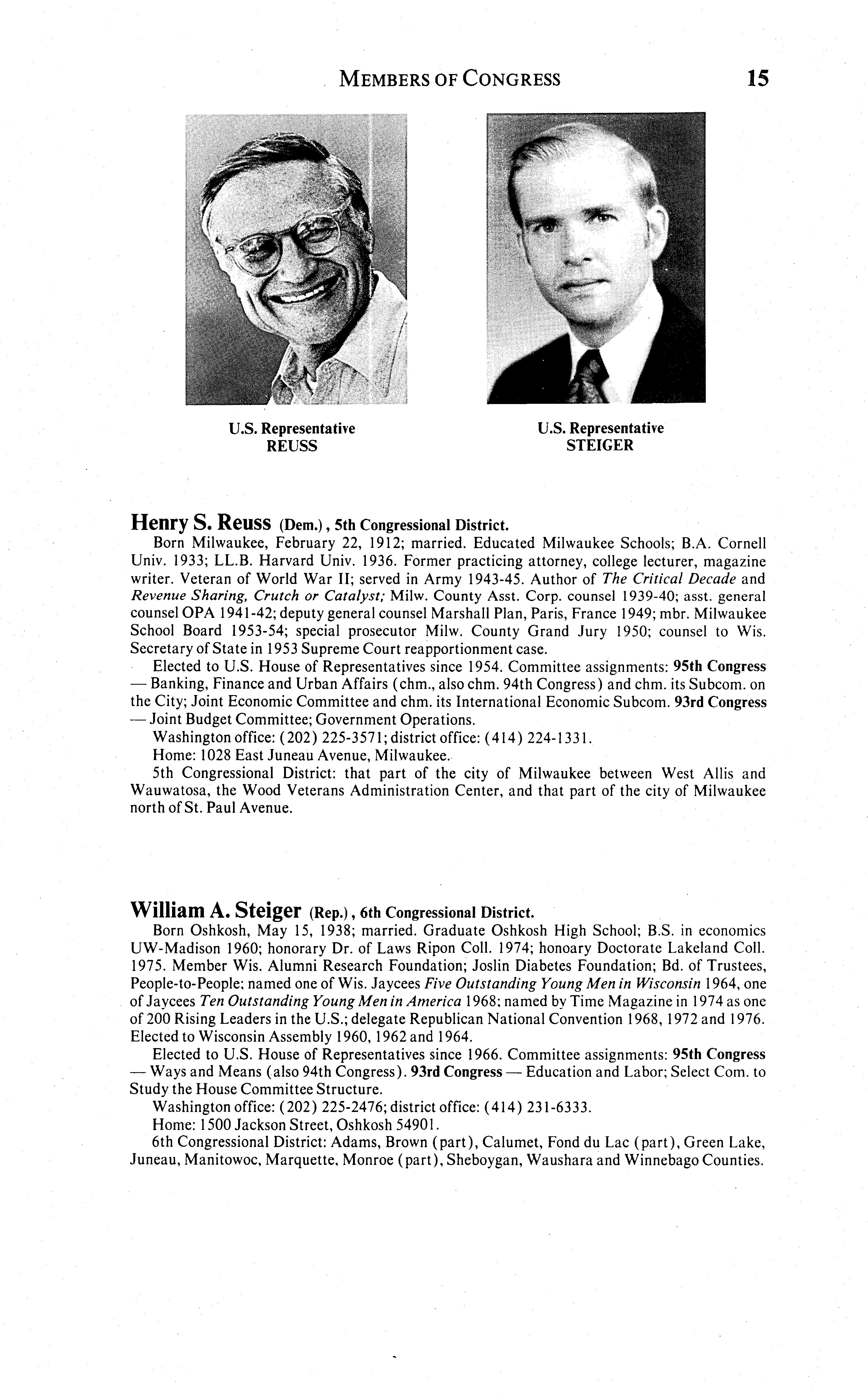 The state of Wisconsin Blue Book 1977 - Full view - UWDC - UW-Madison ...