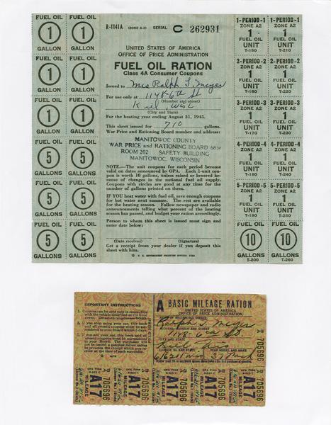 ‎Fuel oil ration - UWDC - UW-Madison Libraries