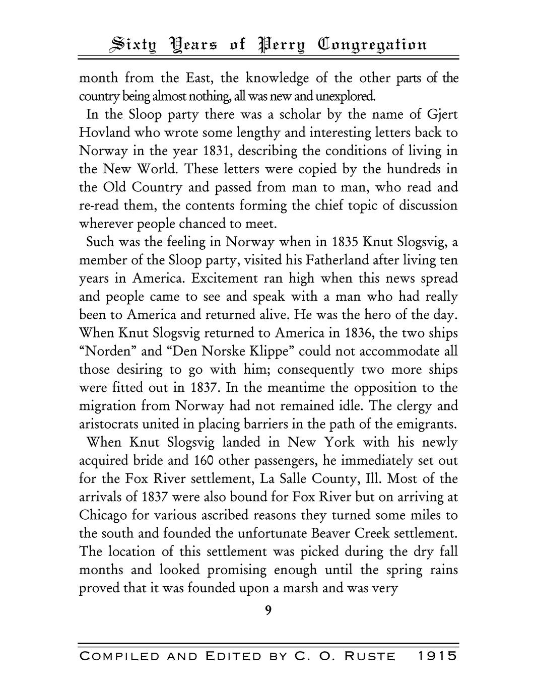 Sixty years of Perry Congregation - Full view - UWDC - UW-Madison Libraries