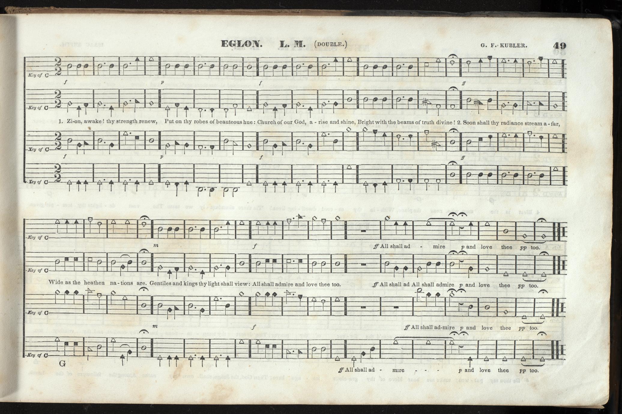 The Christian minstrel : a new system of musical notation : with a ...