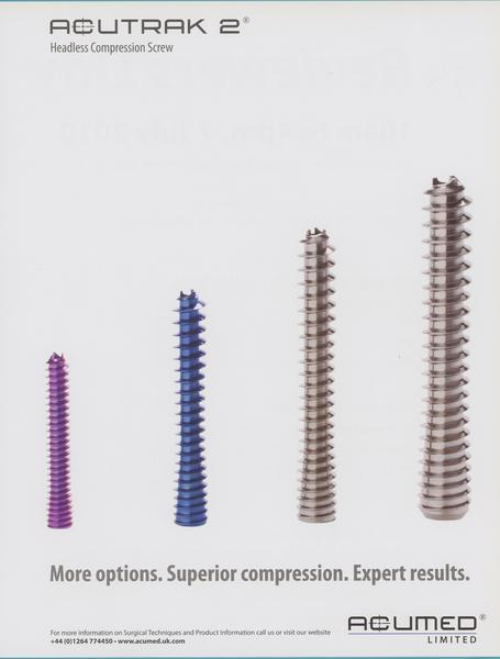 ‎Acutrak 2 Headless Compression Screw advertisement - UWDC - UW-Madison ...