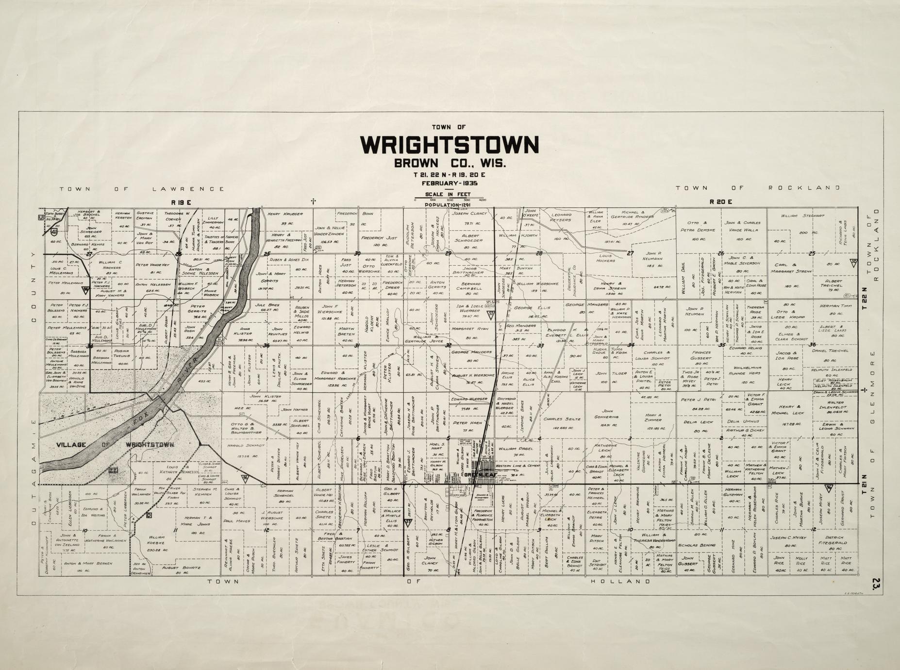 Plat book of Brown County, Wisconsin - Full view - UWDC - UW-Madison ...
