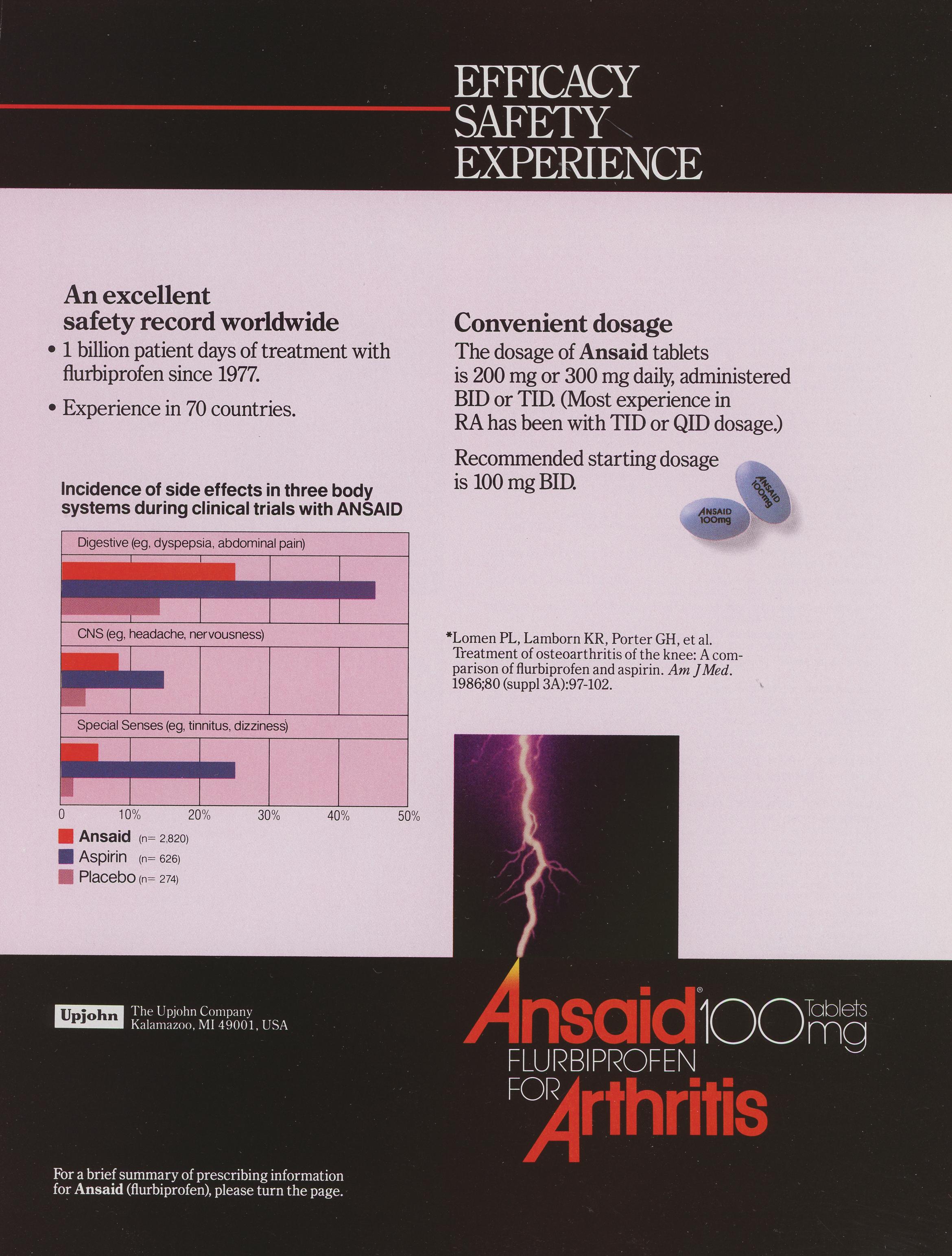 ‎Ansaid advertisement - UWDC - UW-Madison Libraries