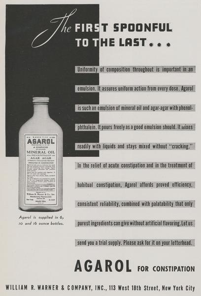 ‎Agarol advertisement - UWDC - UW-Madison Libraries