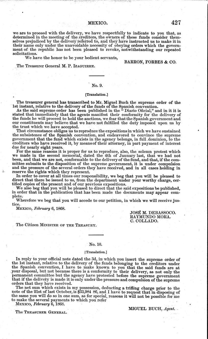 Executive documents printed by order of the House of Representatives ...