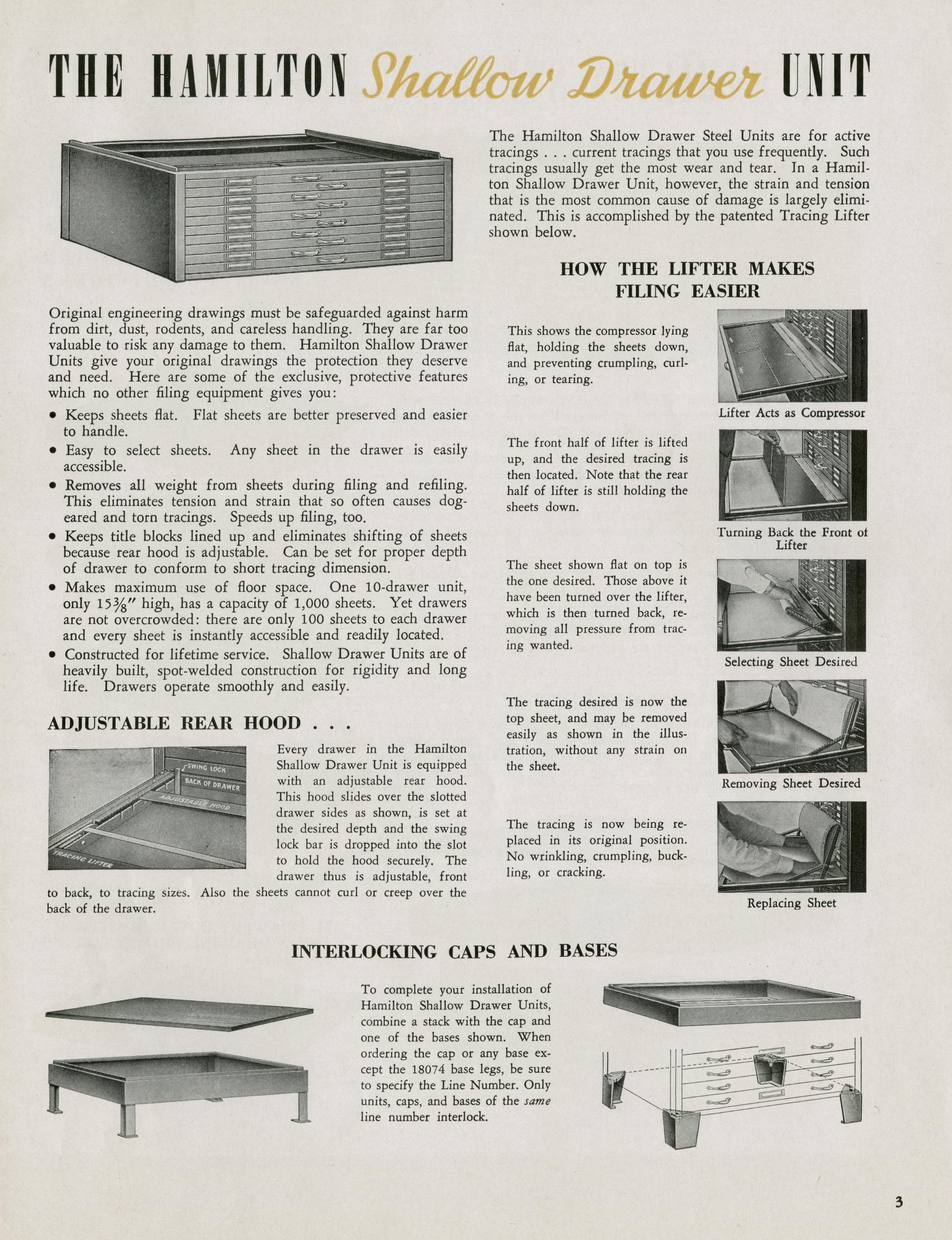 Liberty line Hamilton drafting room equipment Catalog No. 13-S ...