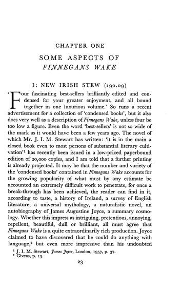 Structure and motif in Finnegans wake - Full view - UWDC - UW-Madison ...