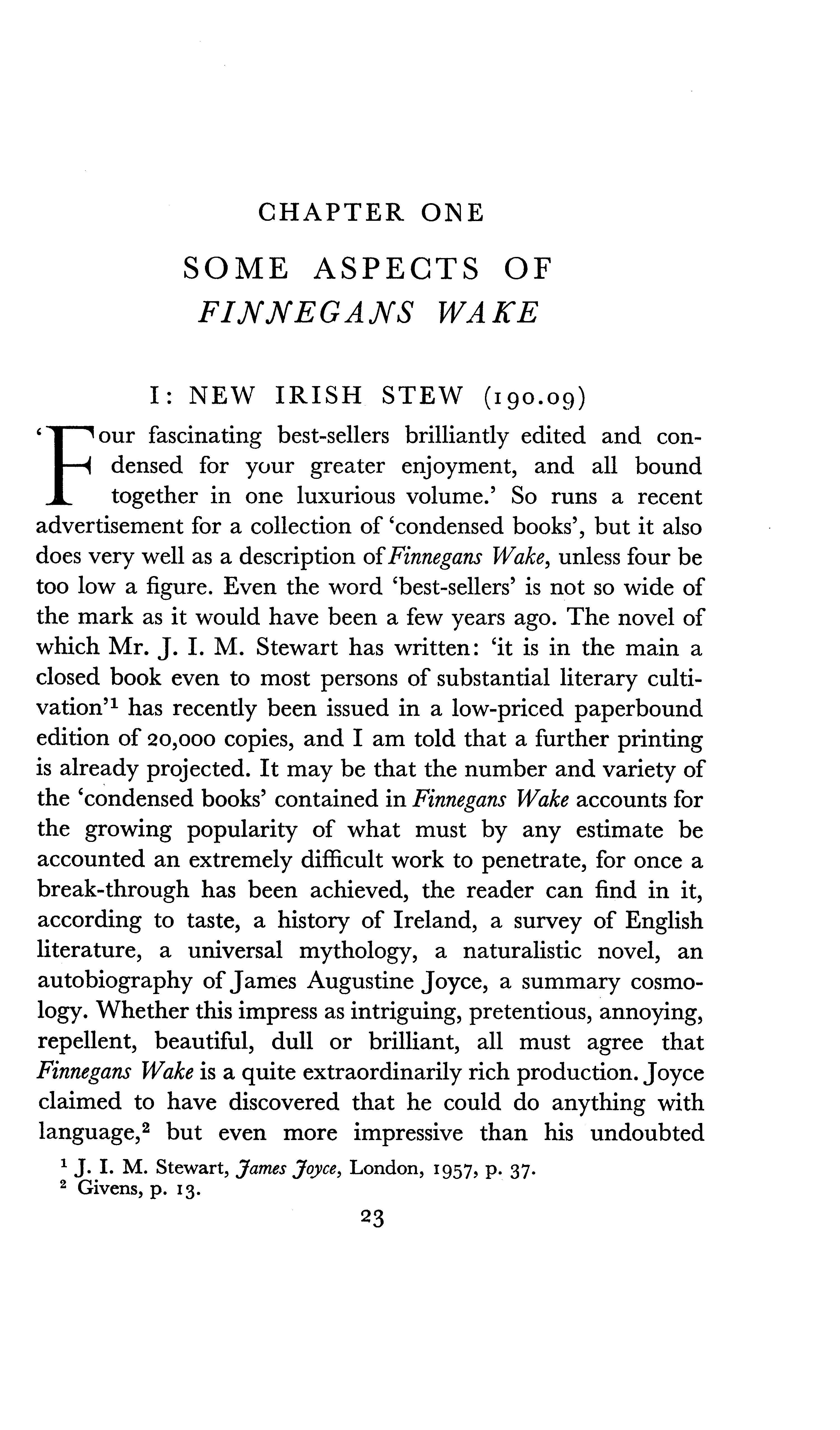 Structure and motif in Finnegans wake - Full view - UWDC - UW-Madison ...