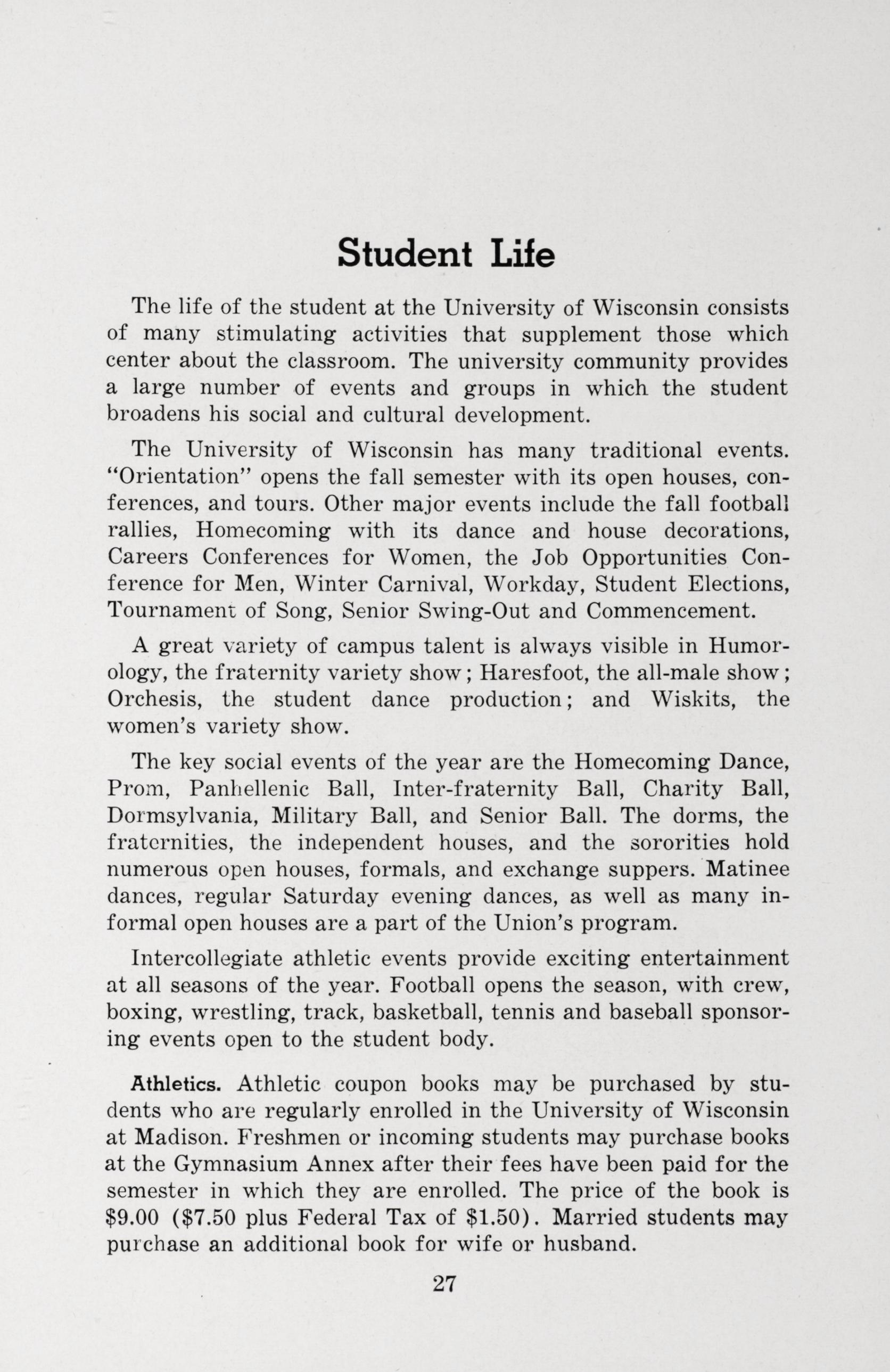 The University of Wisconsin student handbook - Full view - UWDC - UW ...