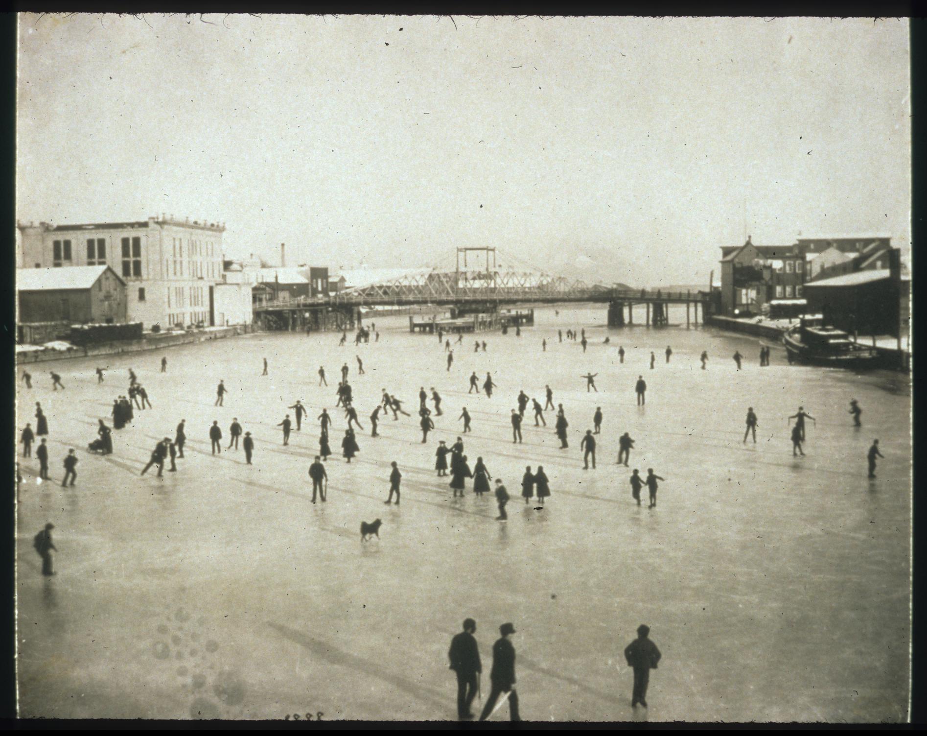 ‎River skating 1888 - UWDC - UW-Madison Libraries