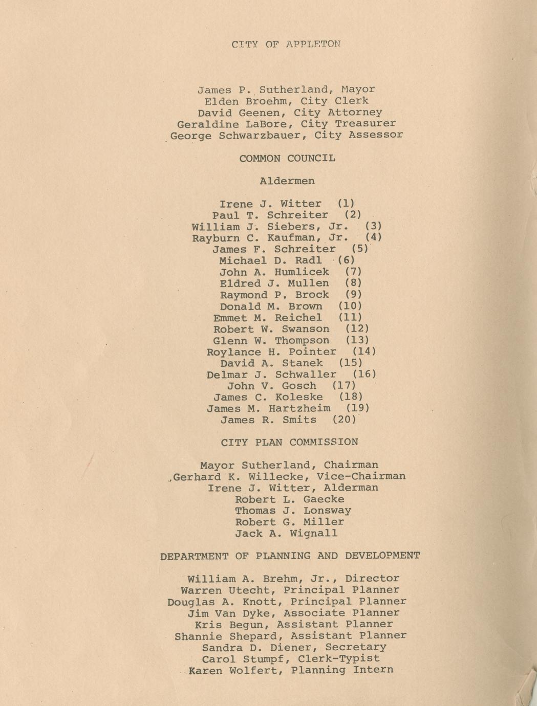 Historic building survey, Appleton, WI - Full view - UWDC - UW-Madison ...