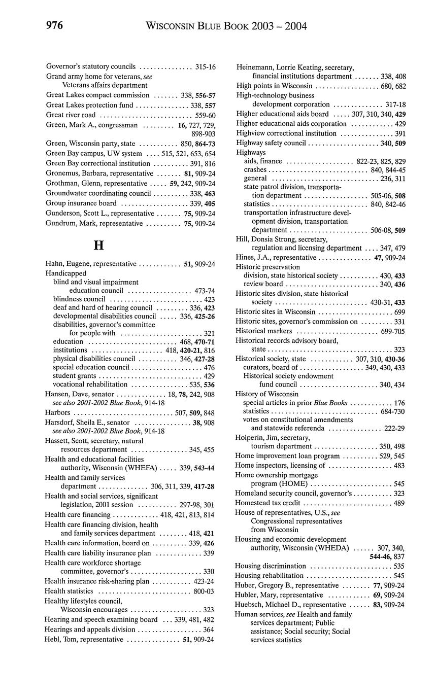 State of Wisconsin Blue Book 2003/2004 - Full view - UWDC - UW-Madison ...