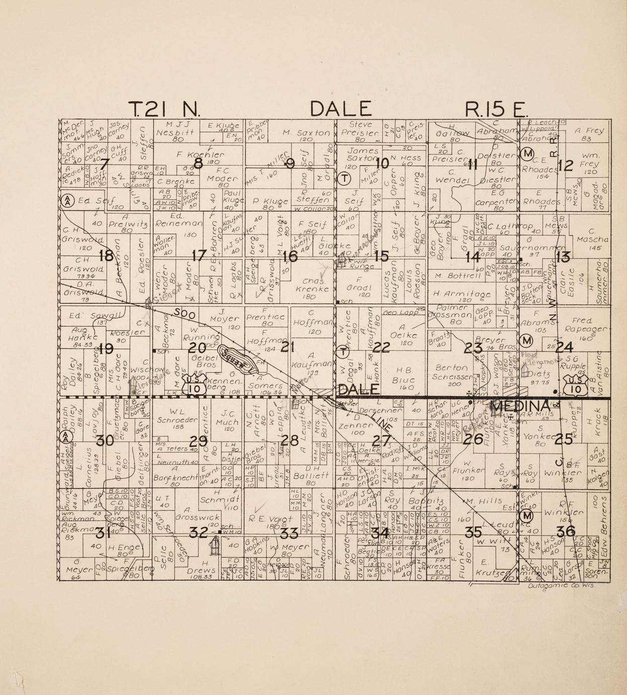 Plat book of Outagamie County, Wisconsin - Full view - UWDC - UW ...