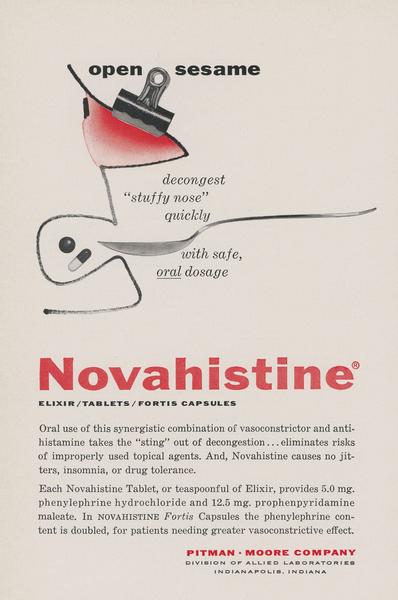 ‎Novahistine advertisement - UWDC - UW-Madison Libraries