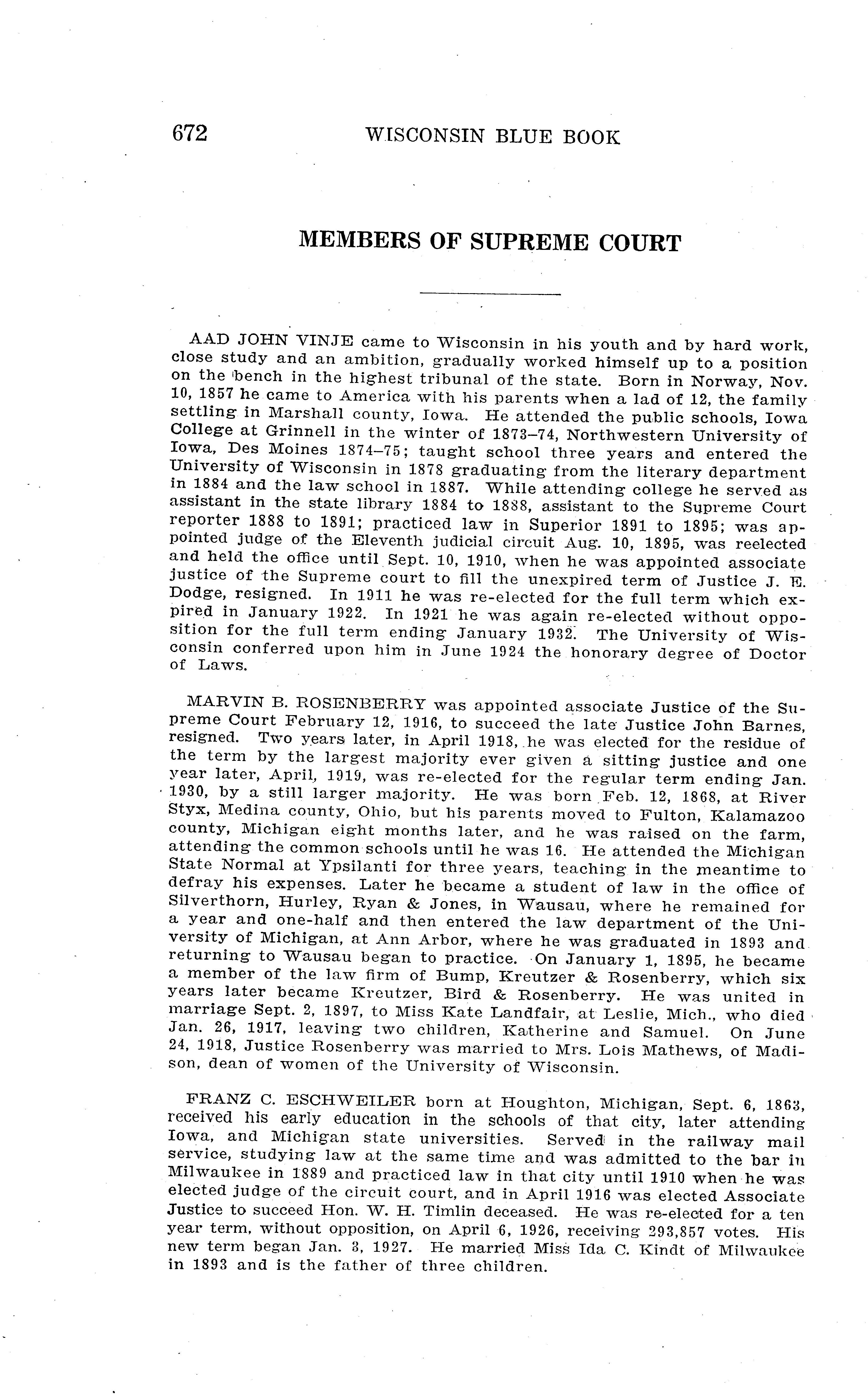 The Wisconsin Blue Book 1927 - Full view - UWDC - UW-Madison Libraries