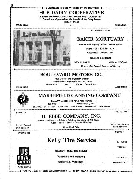 Official county plat book and rural directory of Wood County, Wisconsin ...