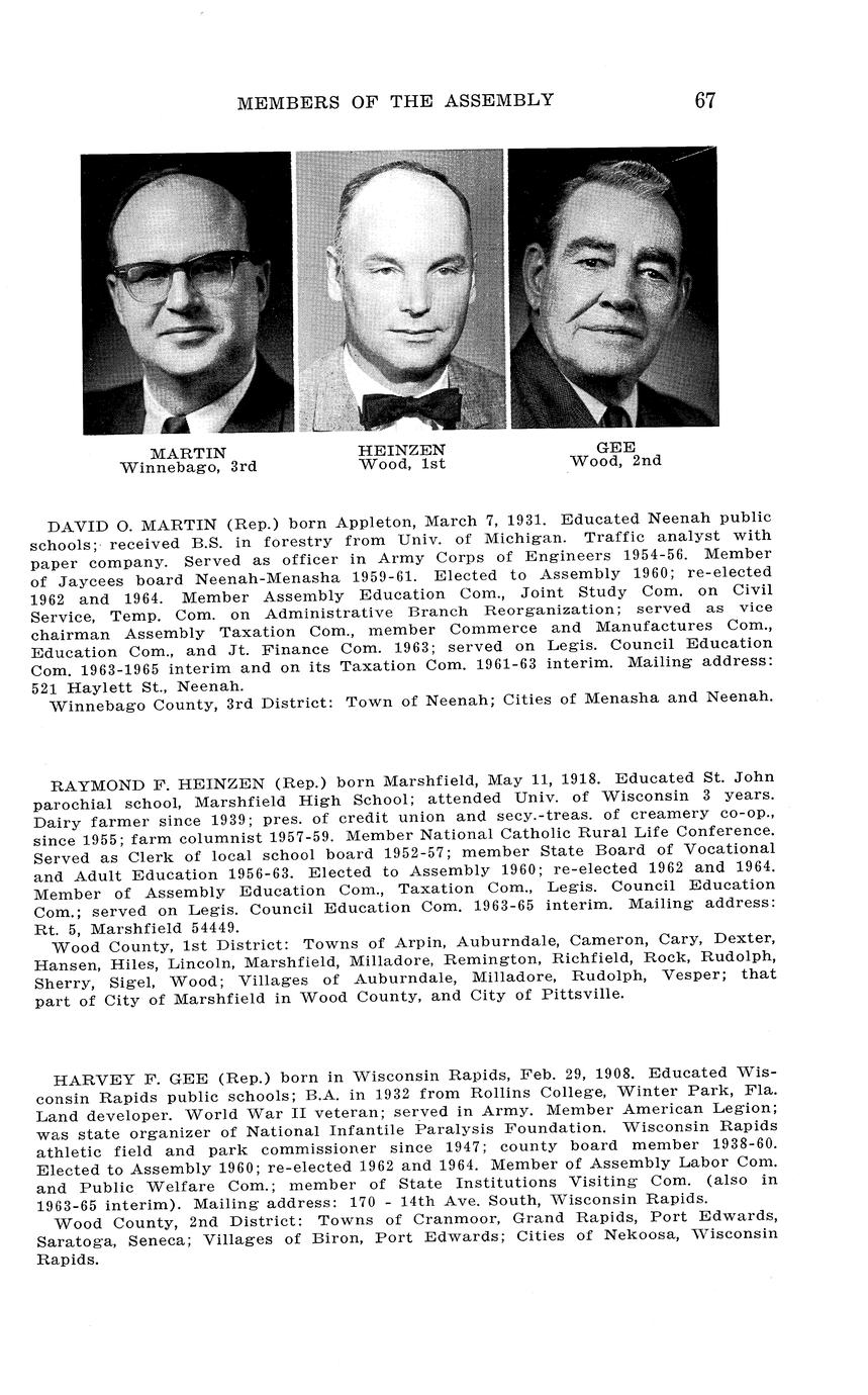 The Wisconsin Blue Book 1966 - Full view - UWDC - UW-Madison Libraries