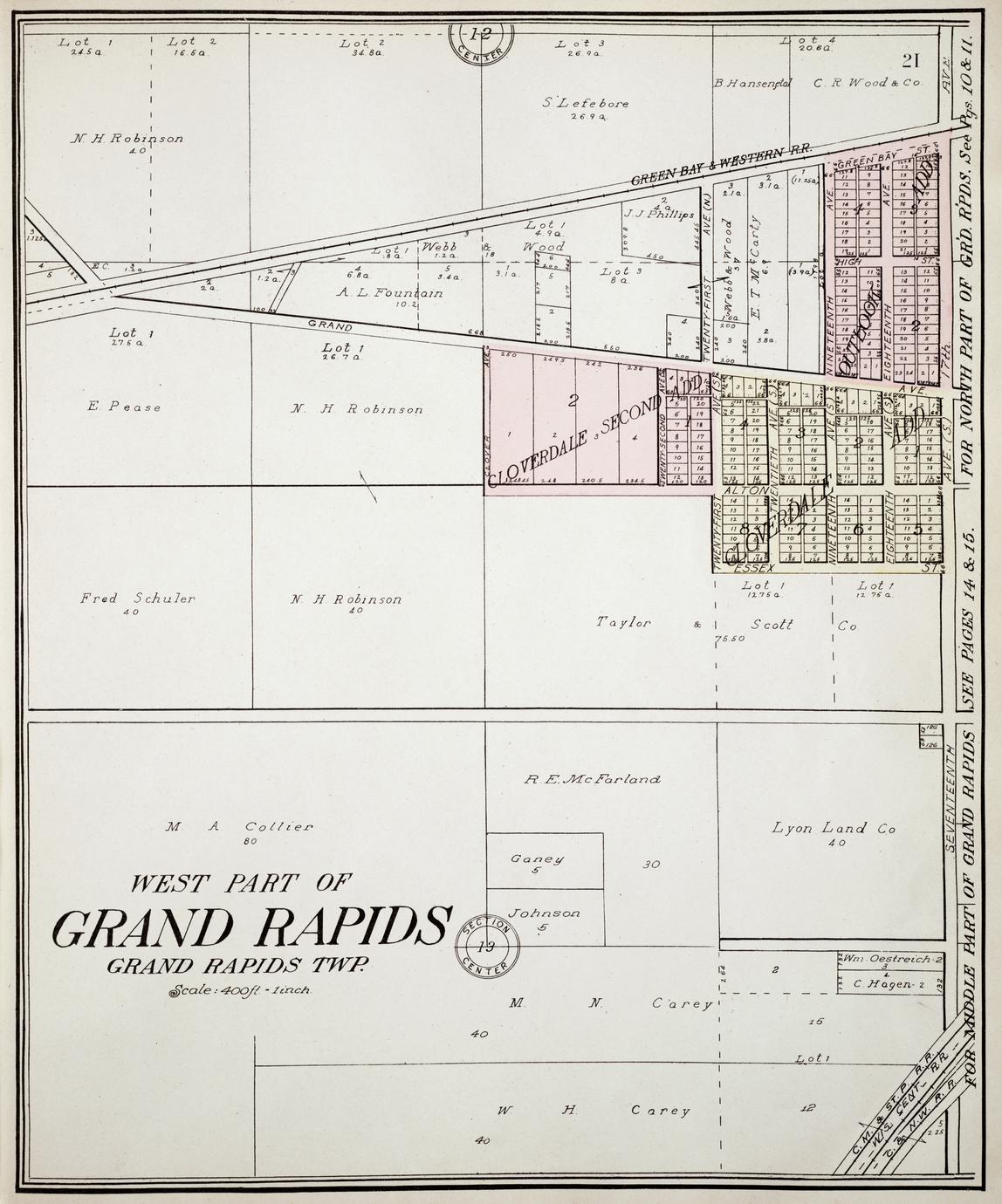 Standard atlas of Wood County, Wisconsin - Full view - UWDC - UW ...