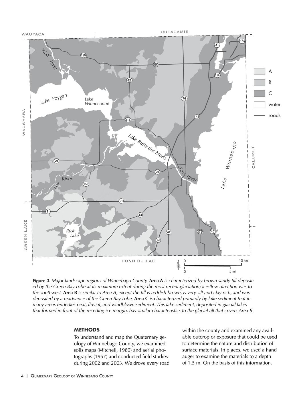 Quaternary geology of Winnebago County, Wisconsin - Full view - UWDC ...