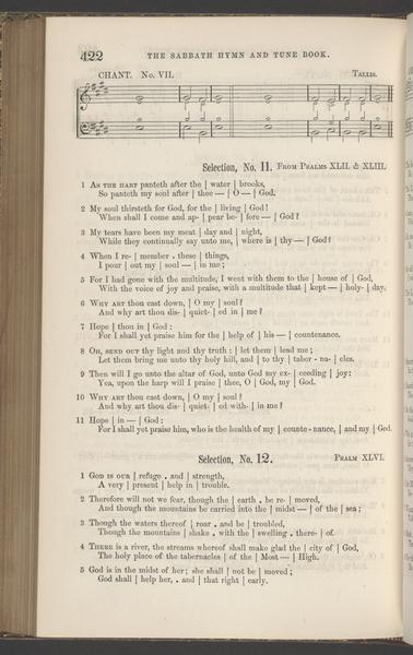 The Sabbath hymn and tune book : for the service of song in the house ...