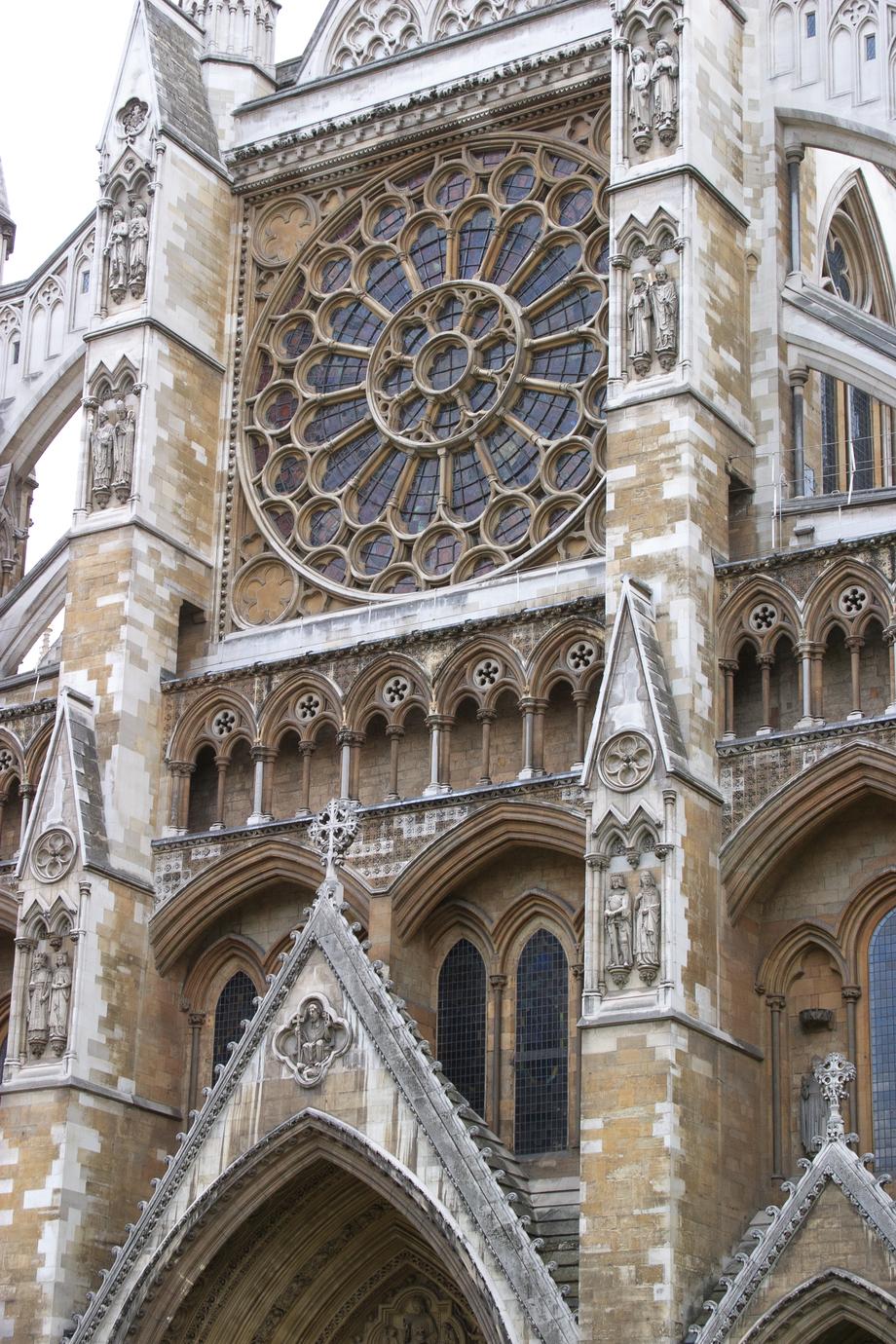 ‎Westminster Abbey exterior north transept - UWDC - UW-Madison Libraries