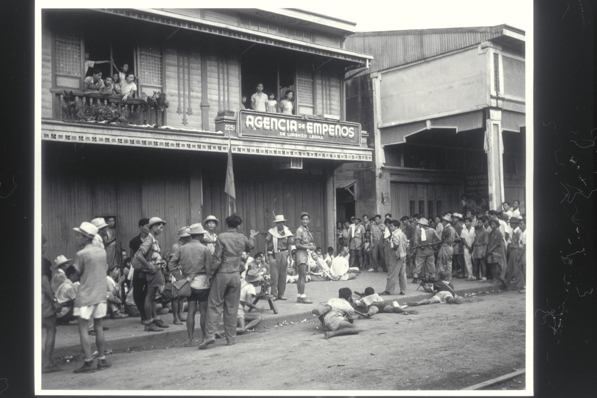 ‎Chinese guerrillas guard captured Japanese, Manila, 1945 - UWDC - UW ...