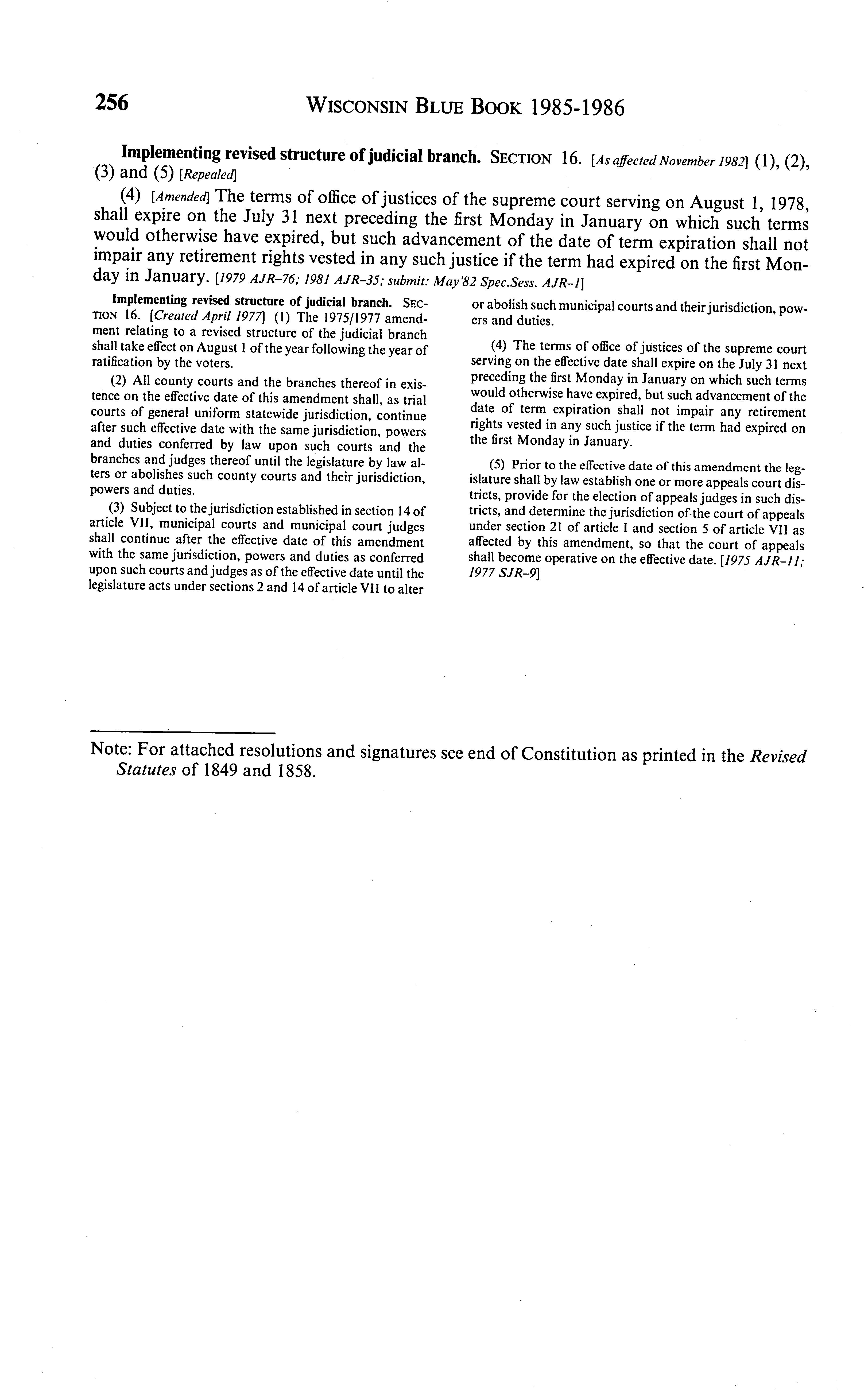 The state of Wisconsin Blue Book 1985/1986 - Full view - UWDC - UW ...