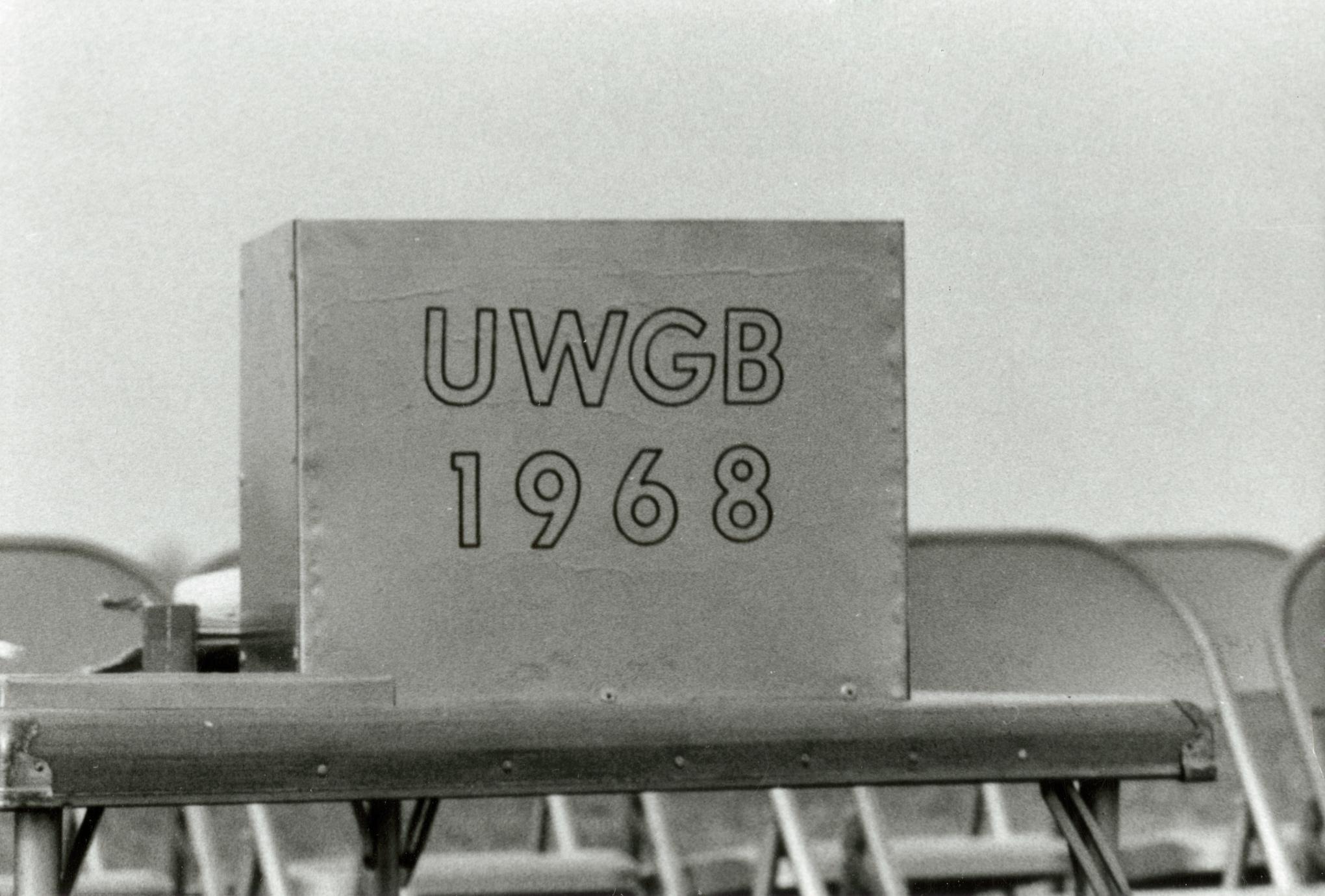 ‎Cornerstone/time capsule for University of Wisconsin-Green Bay campus ...