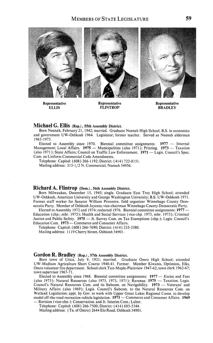 The state of Wisconsin Blue Book 1977 - Full view - UWDC - UW-Madison ...