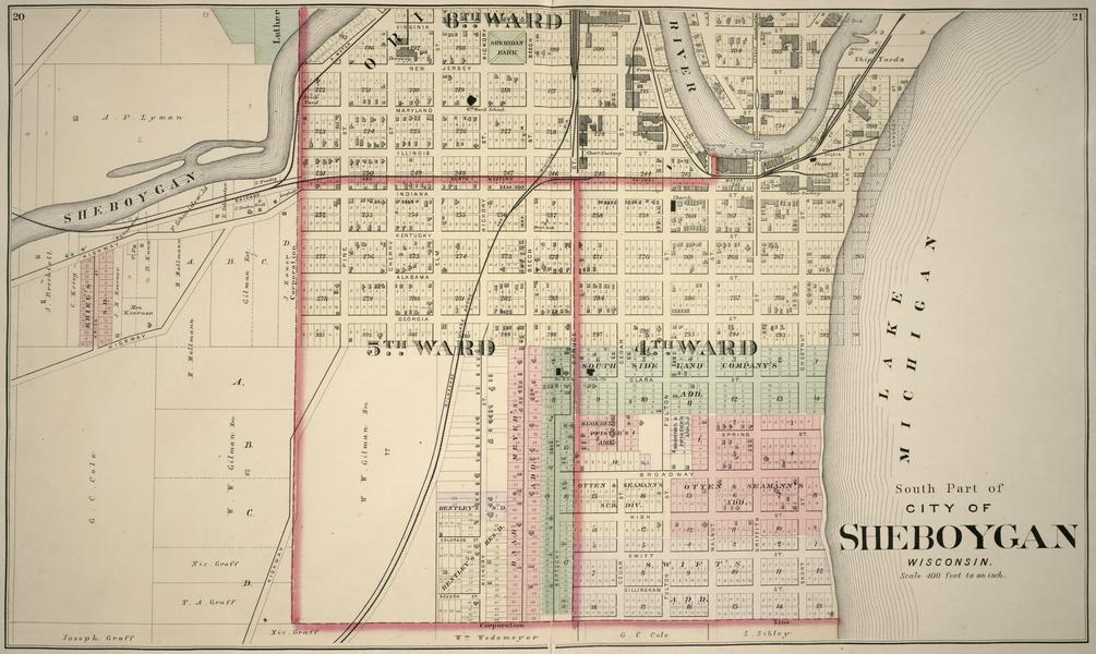 Plat book of Sheboygan County, Wisconsin - Full view - UWDC - UW ...