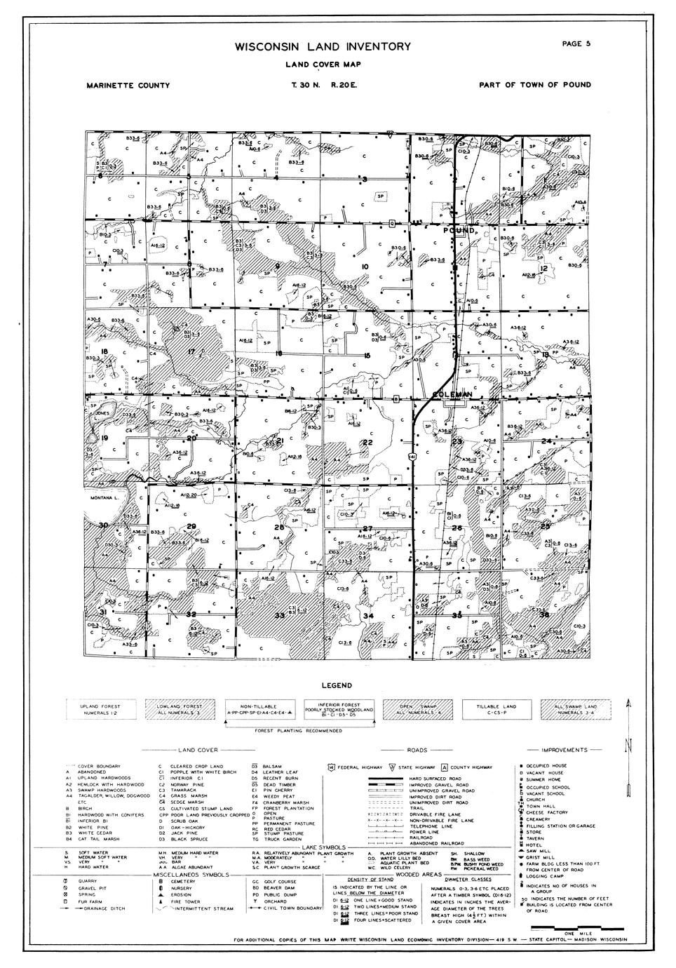 ‎Part of town of Pound - UWDC - UW-Madison Libraries